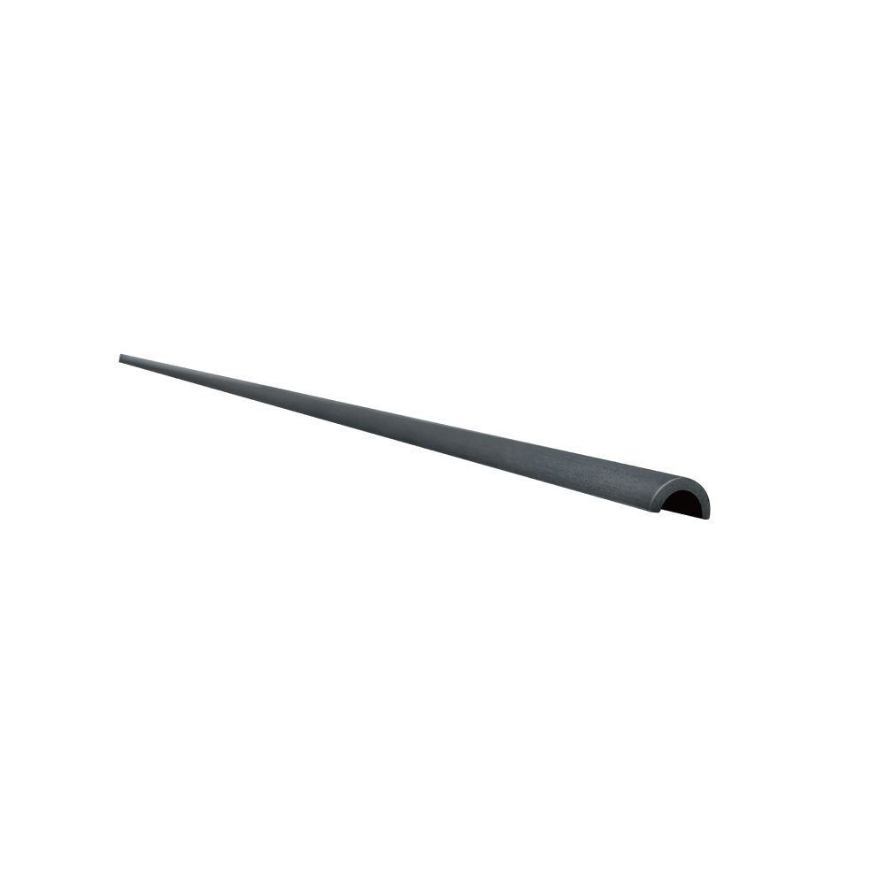 ALUMINIUM WATER BAR 1000 mm LONG, 6mm HIGH SUIT FOR GEM DOOR Gun Metal ...