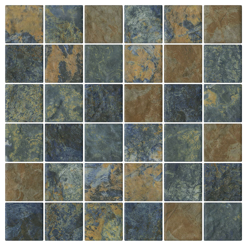 SOUTH PACIFIC SAMOA VERDIGRIS MOSAIC 47X47 – Joshua Tiles & Bathrooms