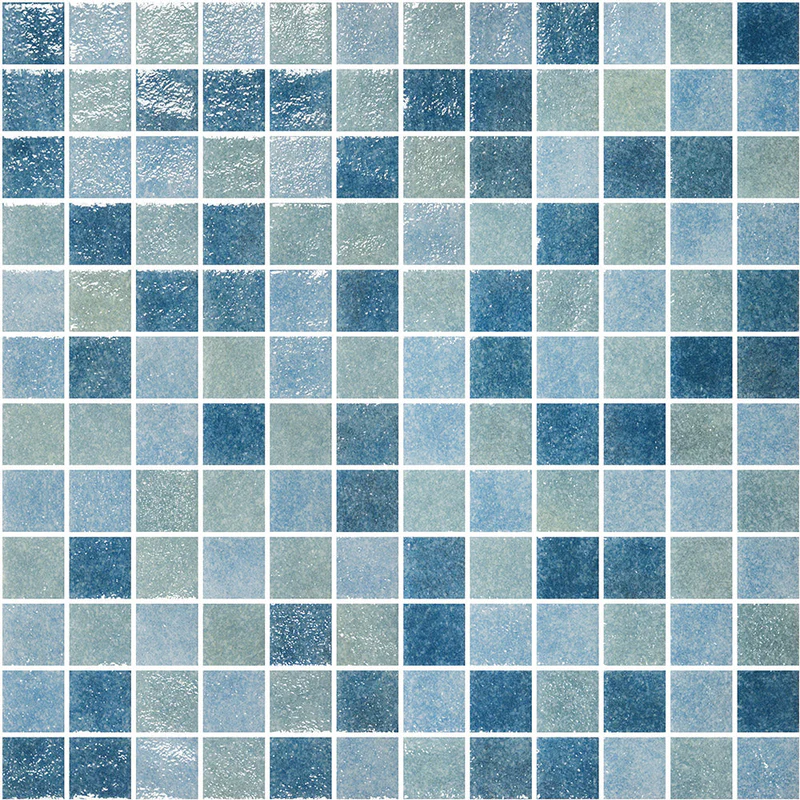 SQ 2.5x2.5 SPINY SPIRIT GREEN MIX – Joshua Tiles & Bathrooms