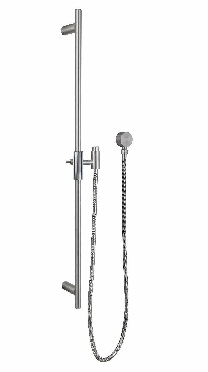 CADDENCE Series Brushed Nickel Shower Rail without Handheld Shower ...